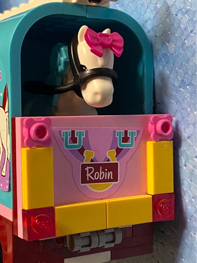 lego 樂高 3186 Emma's Horse Trailer 車 馬拖車, 興趣及遊戲, 玩具 & 遊戲類 - Carousell