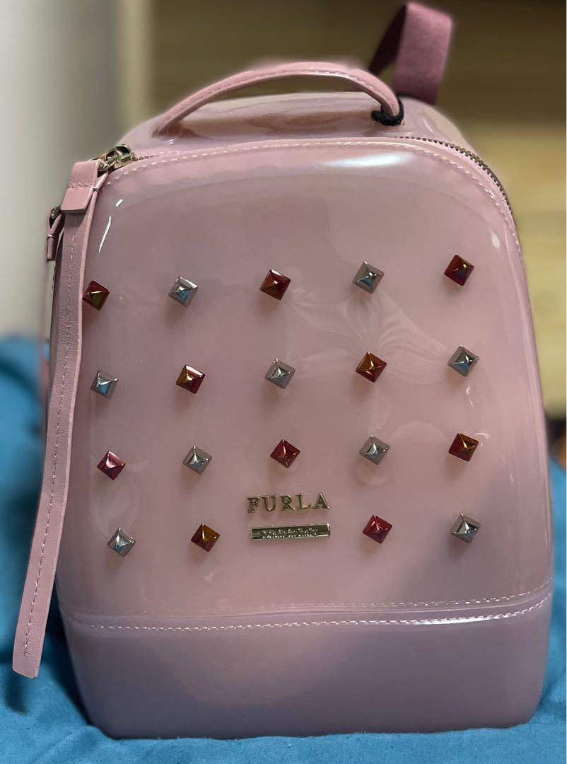 Limited Edition Furla jelly backpack, Women's Fashion, Bags & Wallets ...