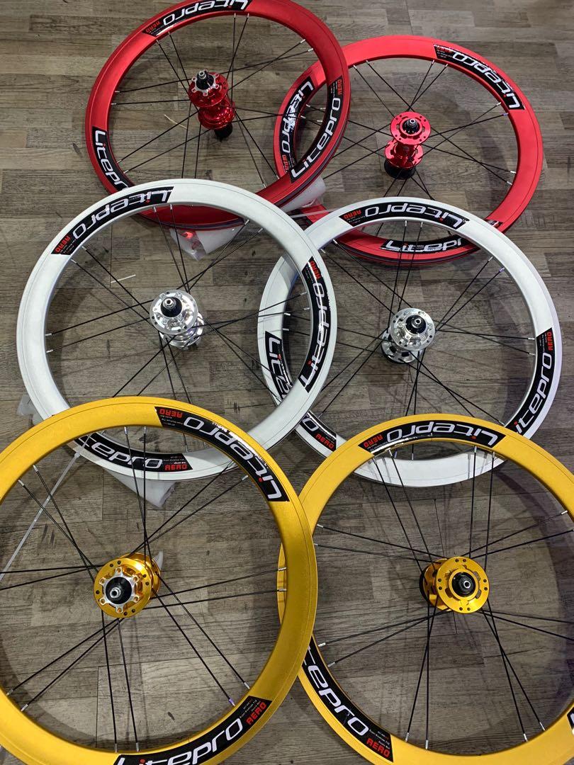 Litepro wheel set 451, Sports Equipment, Bicycles & Parts, Parts ...