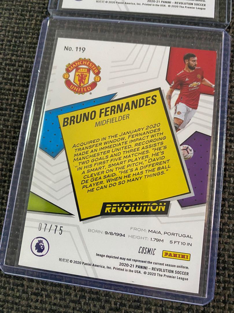 Manchester United Soccer Cards: Mason Greenwood $10 & Bruno Fernandes ...