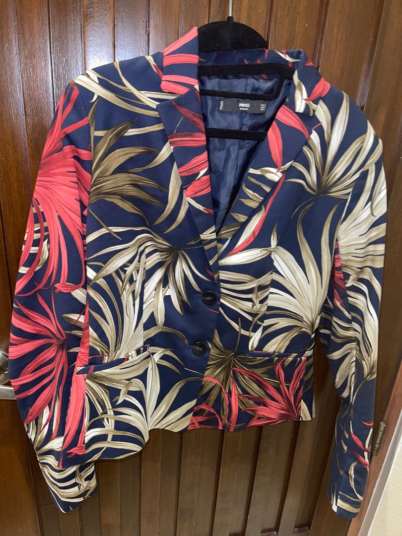 Mango Tropical jacket, Women's Fashion, Coats, Jackets and Outerwear on ...