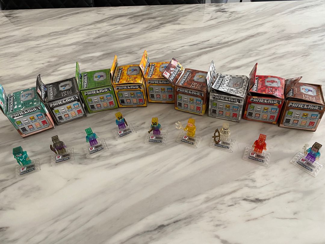 Minecraft collection, Hobbies & Toys, Memorabilia & Collectibles, Fan ...
