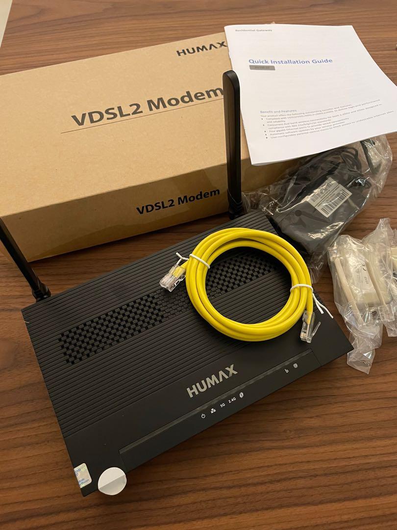 Modem (Humax VDSL2), Mobile Phones & Gadgets, Other Gadgets on Carousell