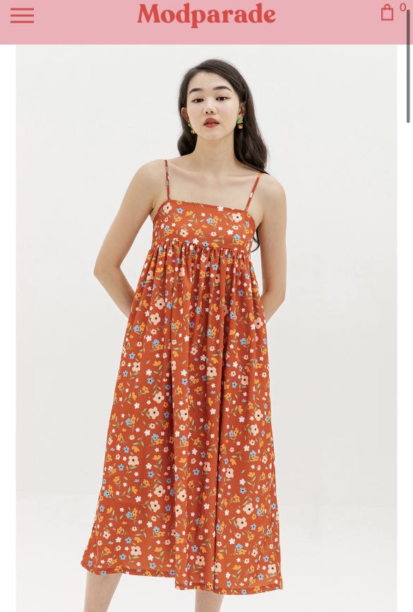 Modparade Britta Dress - Amber Awe, Women's Fashion, Dresses & Sets, Dresses on Carousell