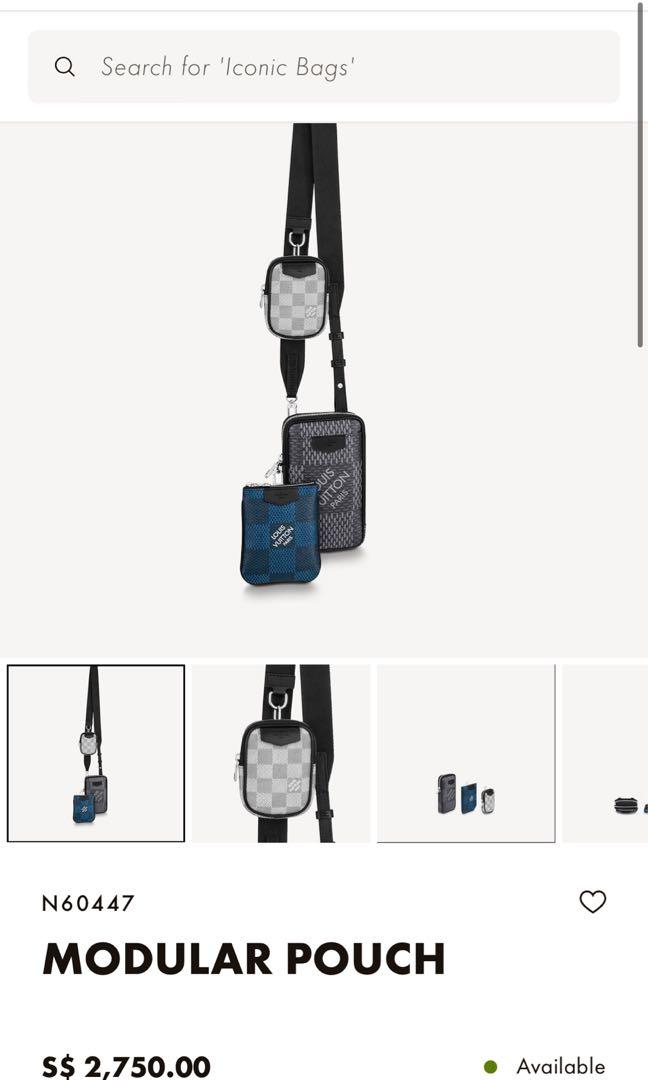 Modular pouch LV, Luxury, Bags & Wallets on Carousell