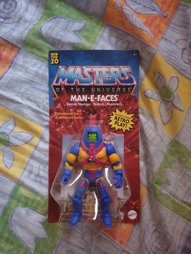 MOTU Man E Face, Hobbies & Toys, Toys & Games on Carousell