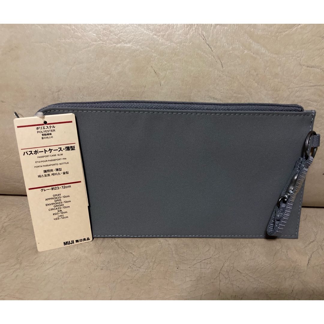 Muji gray passport case, Women's Fashion, Bags & Wallets, Wallets ...
