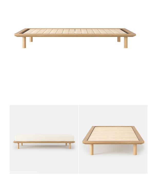 Muji single bed, Furniture & Home Living, Furniture, Bed Frames ...
