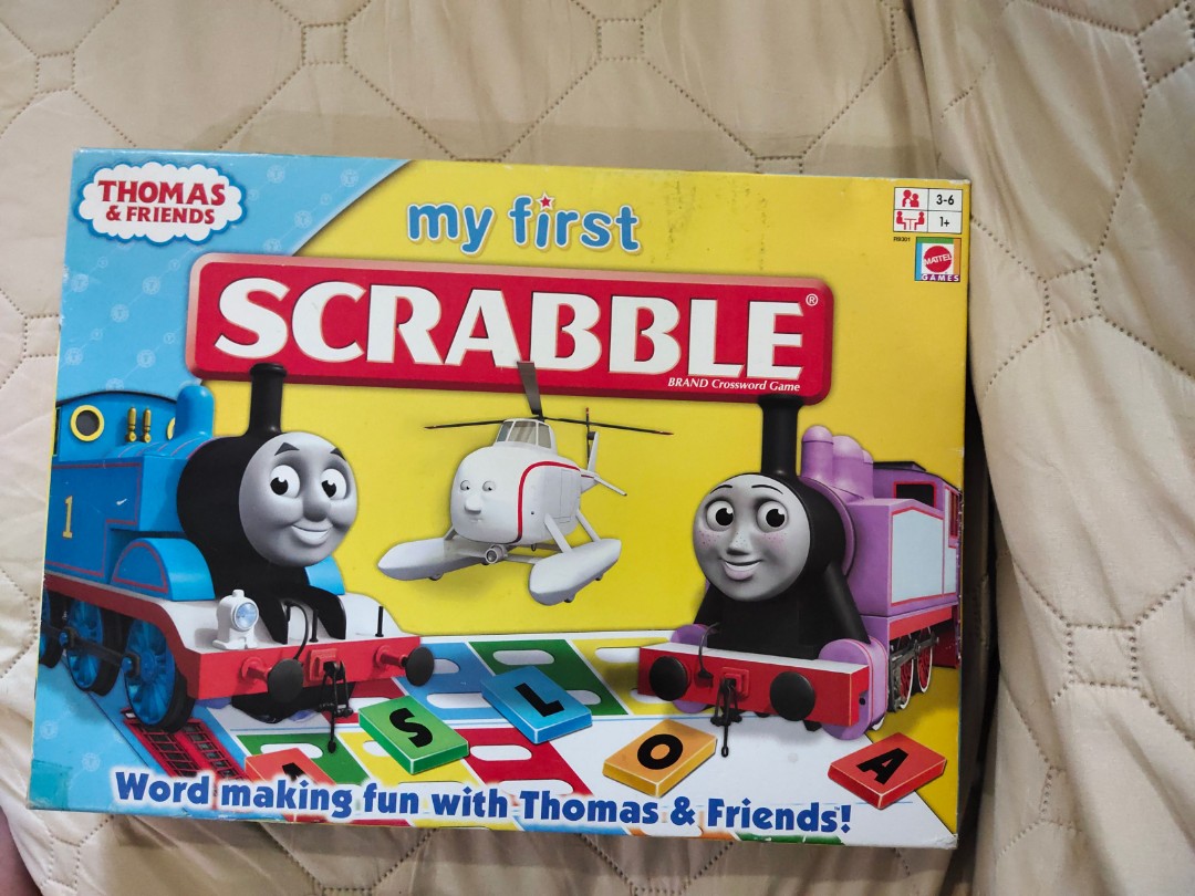 My First Scrabble (Thomas & Friends), Hobbies & Toys, Toys & Games on ...