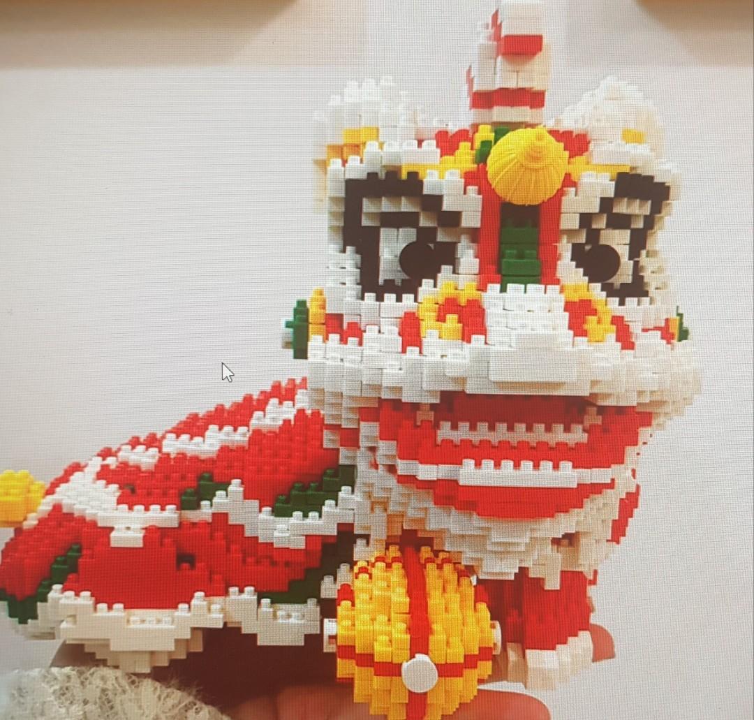 Nanoblock Balody Lego Lion, Hobbies & Toys, Stationery & Craft ...