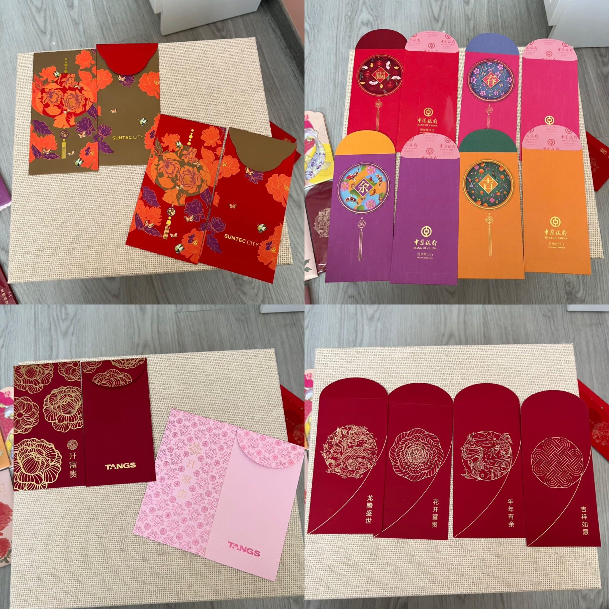 new year Red Packets/ wedding red packet, Hobbies & Toys, Stationery ...