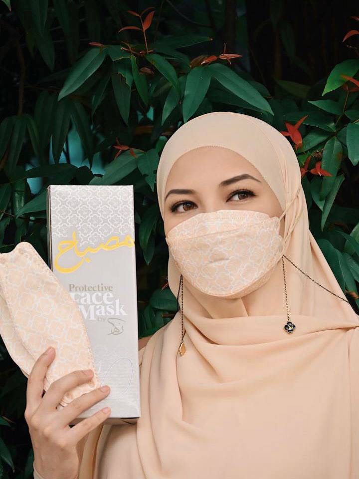 NunHa KF94 Mask V3.0 - Printed Edition!, Women's Fashion, Muslimah ...