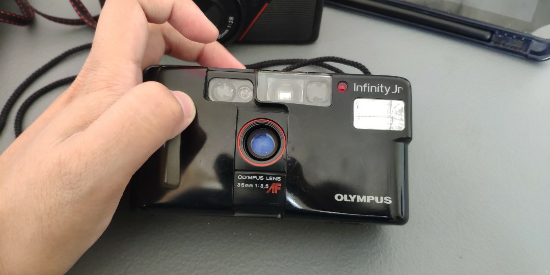 Olympus Infinity Jr./ AF-10, Photography, Cameras on Carousell