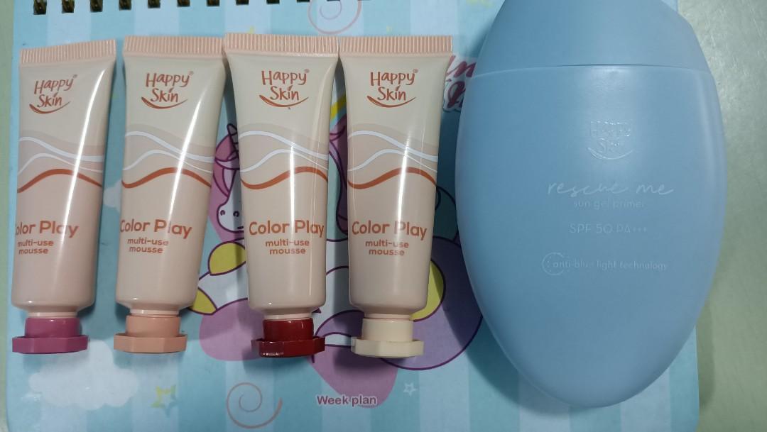 ORIGINAL HAPPY SKIN PRODUCT just swatched, Beauty & Personal Care, Face ...