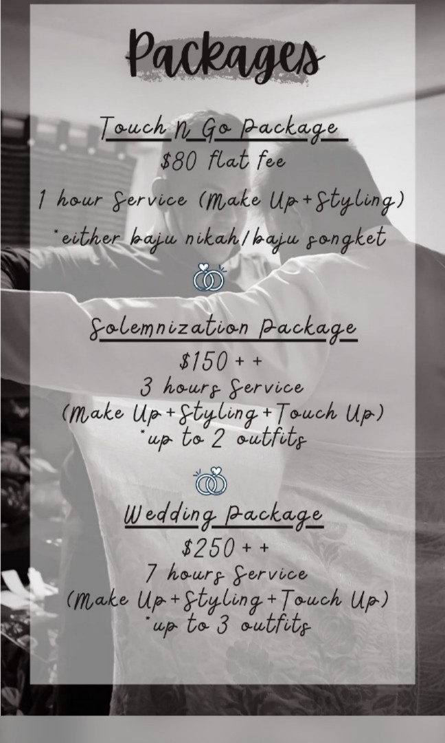 Pak andam services, Everything Else on Carousell