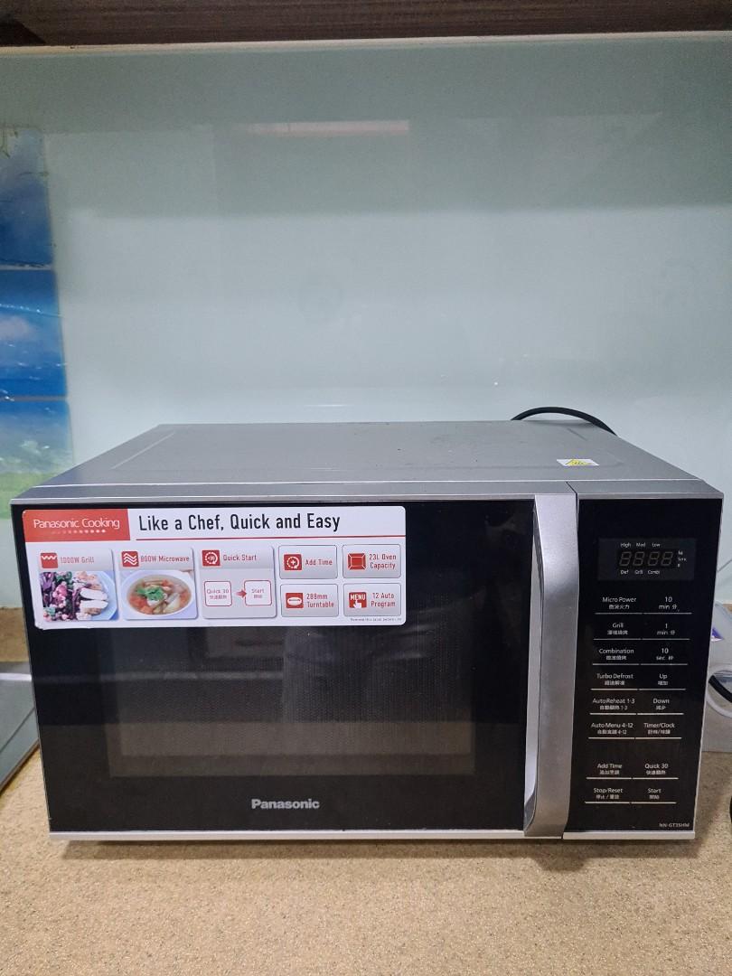 Panasonic microwave/ grill oven, TV & Home Appliances, Kitchen ...
