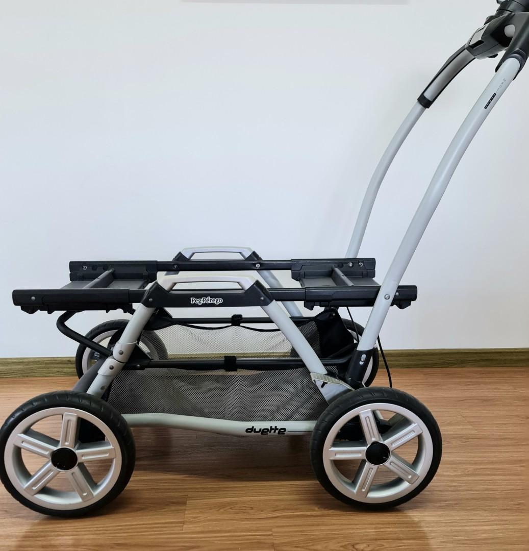 Peg Perego Duette Twin Double Stroller, Babies & Kids, Going Out ...