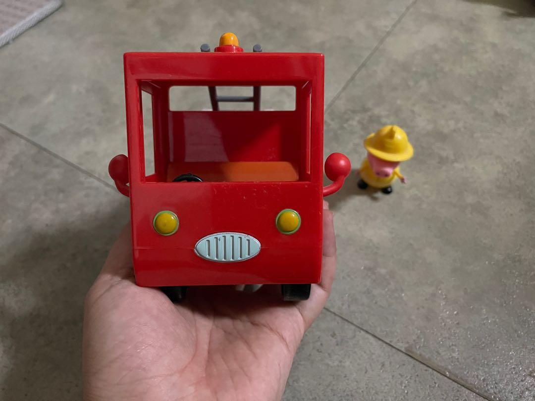 Peppa pig Fire truck, Hobbies & Toys, Toys & Games on Carousell