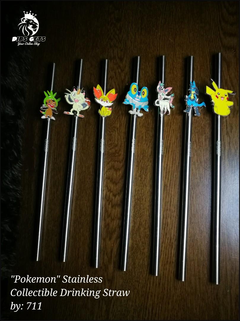 Pokemon Collectible Drinking Straw, Hobbies & Toys, Memorabilia ...