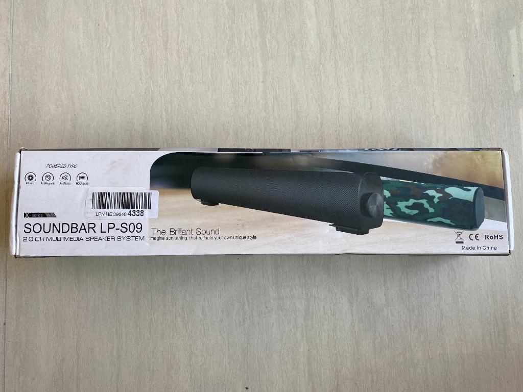 Portable Surround Sound System Home Theater SoundBar LP-S09, Audio ...