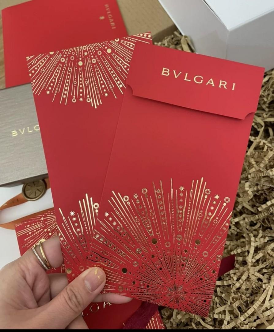 [PRE ORDER] Bvlgari red packet/angpow/Ang pow/angbao/angpao/hong Bao ...