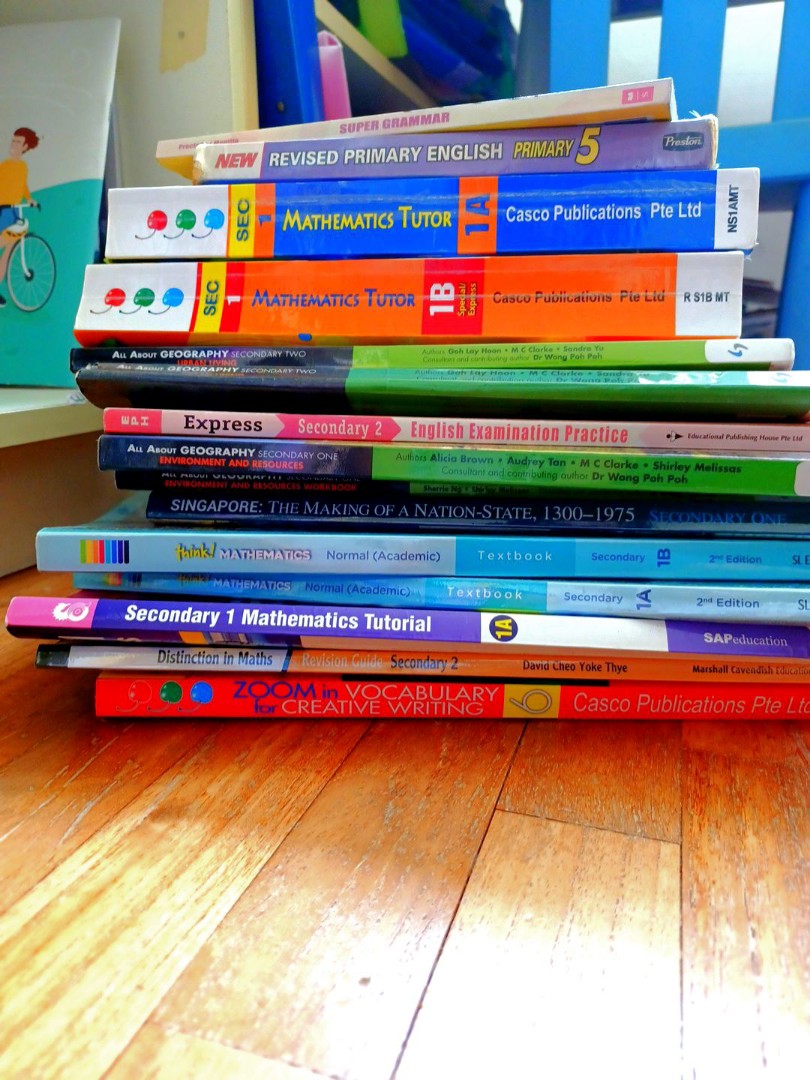 (maximum $5!!)pri and sec books, Hobbies & Toys, Books & Magazines ...