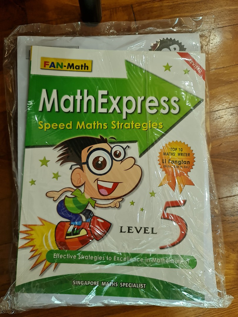 Primary 5 Math Express Fan-Math, Hobbies & Toys, Books & Magazines ...