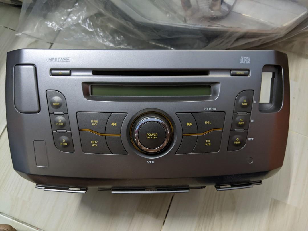 Radio Perodua Alza Lampu Oren, Auto Accessories on Carousell