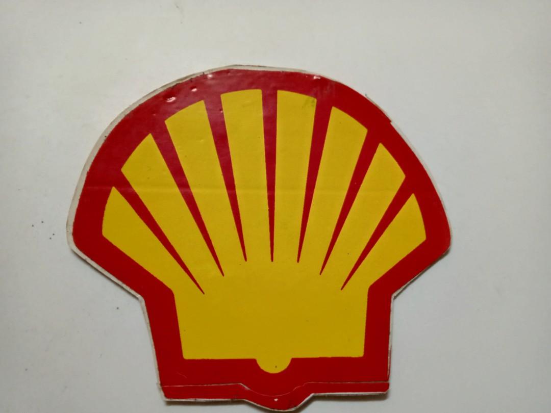 Rare Vintage Sticker Shell, Hobbies & Toys, Collectibles & Memorabilia ...