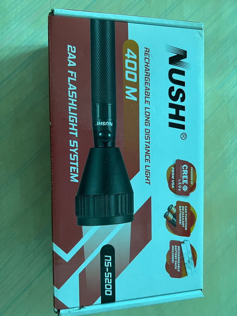 Rechargeable Long Distance Flash Light, Car Accessories, Electronics ...