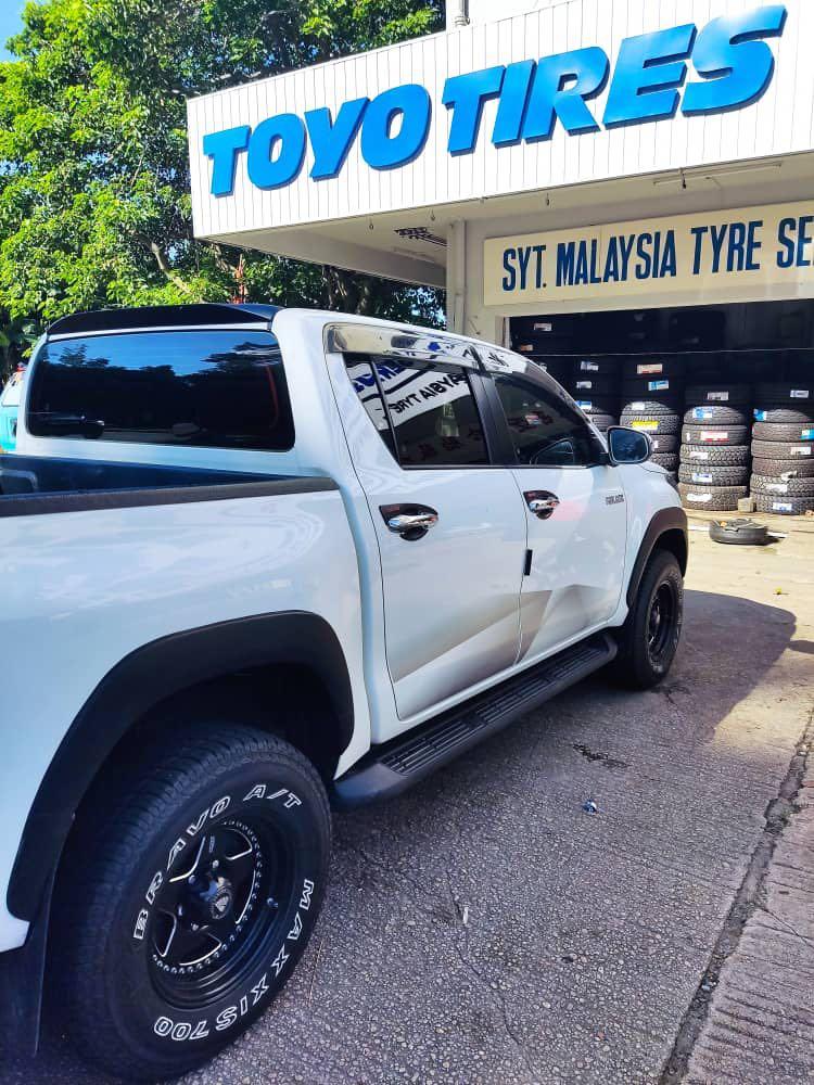 Rim Raguna 16" 8jj siap tayar, Auto Accessories on Carousell