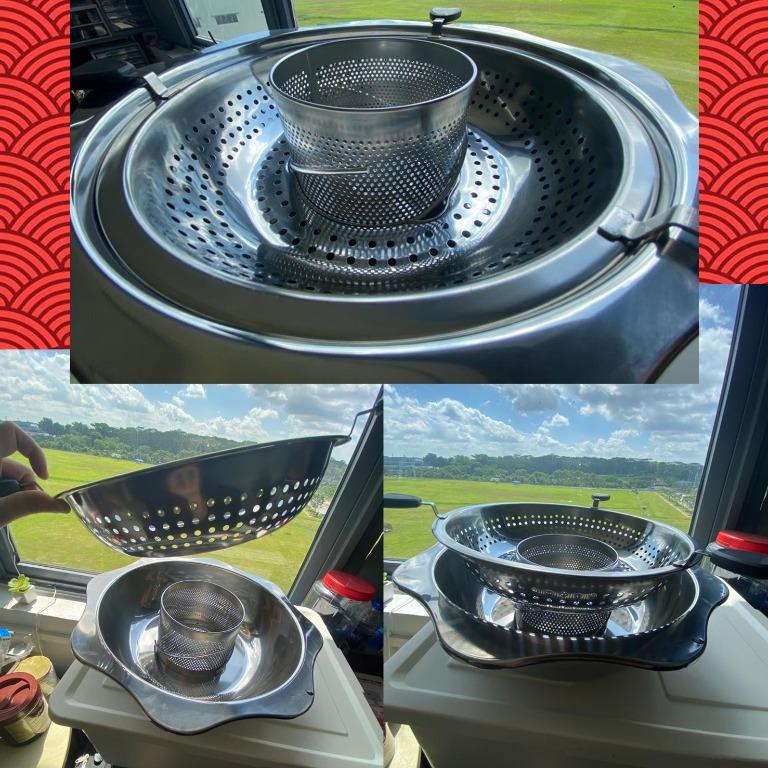 Rotating Lifting Hot Pot Steamboat, TV & Home Appliances, Kitchen ...