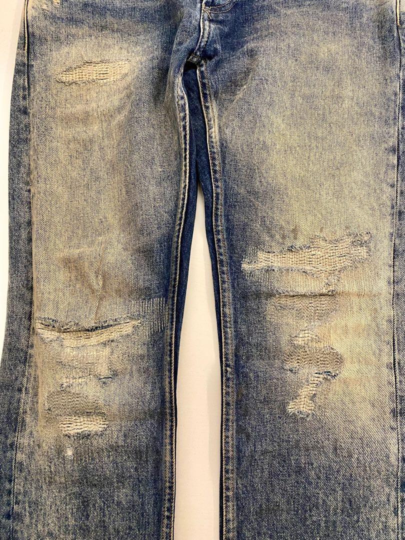 (SALE!) DENHAM Jeans Razor Slim - Ripped & Repaired , Men's Fashion ...