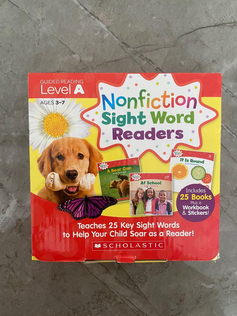 Scholastic non-fiction sight word readers set A, Hobbies & Toys, Books ...