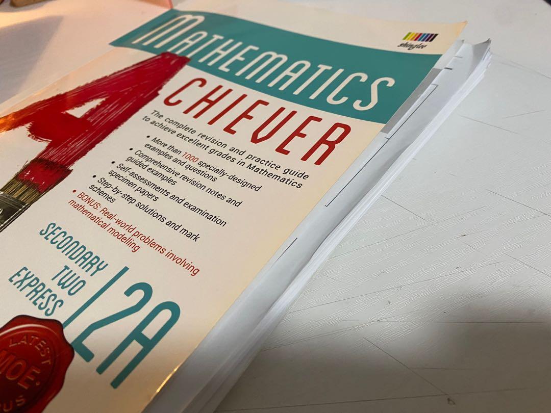 Sec 2 Math Achievers 2A and 2B, Hobbies & Toys, Books & Magazines, Assessment Books on Carousell