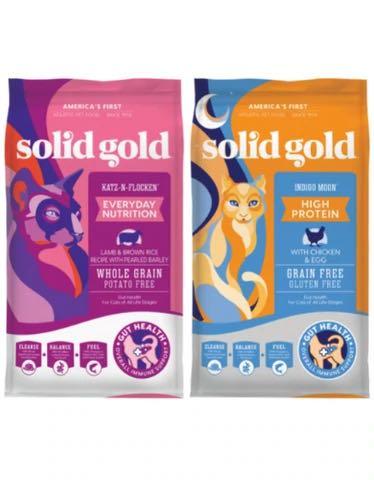 Solid gold cat food, Pet Supplies, Pet Food on Carousell