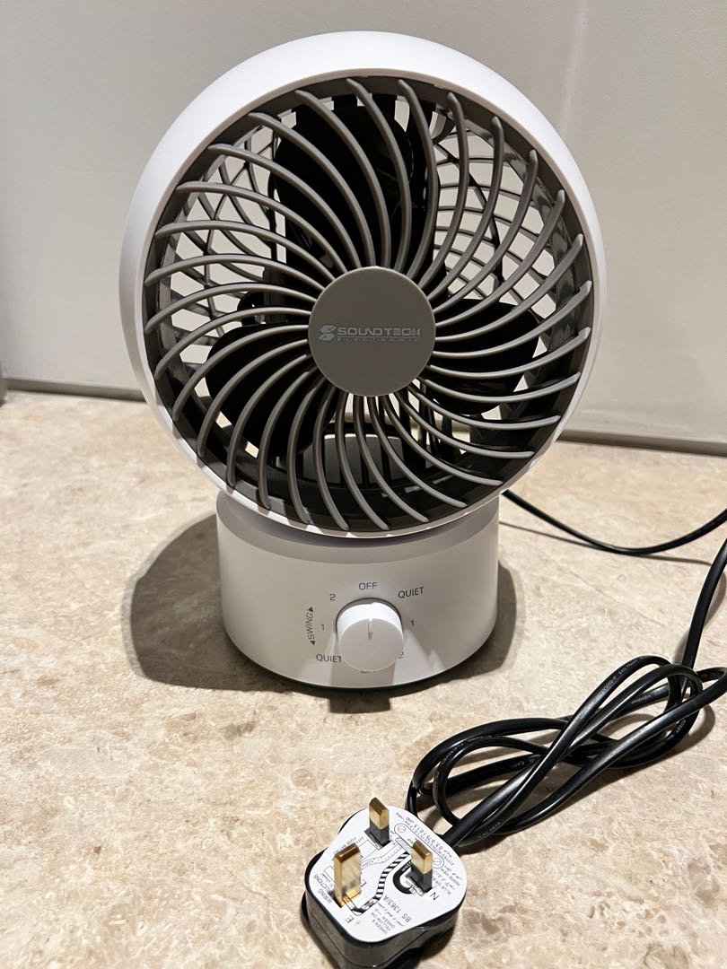 Soundtech 6 inch air circulator table fan, TV & Home Appliances, Air ...