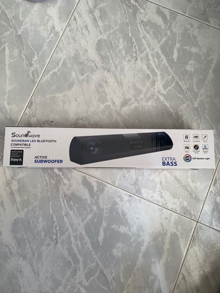 SoundWave LED Soundbar, Audio, Soundbars, Speakers & Amplifiers on ...