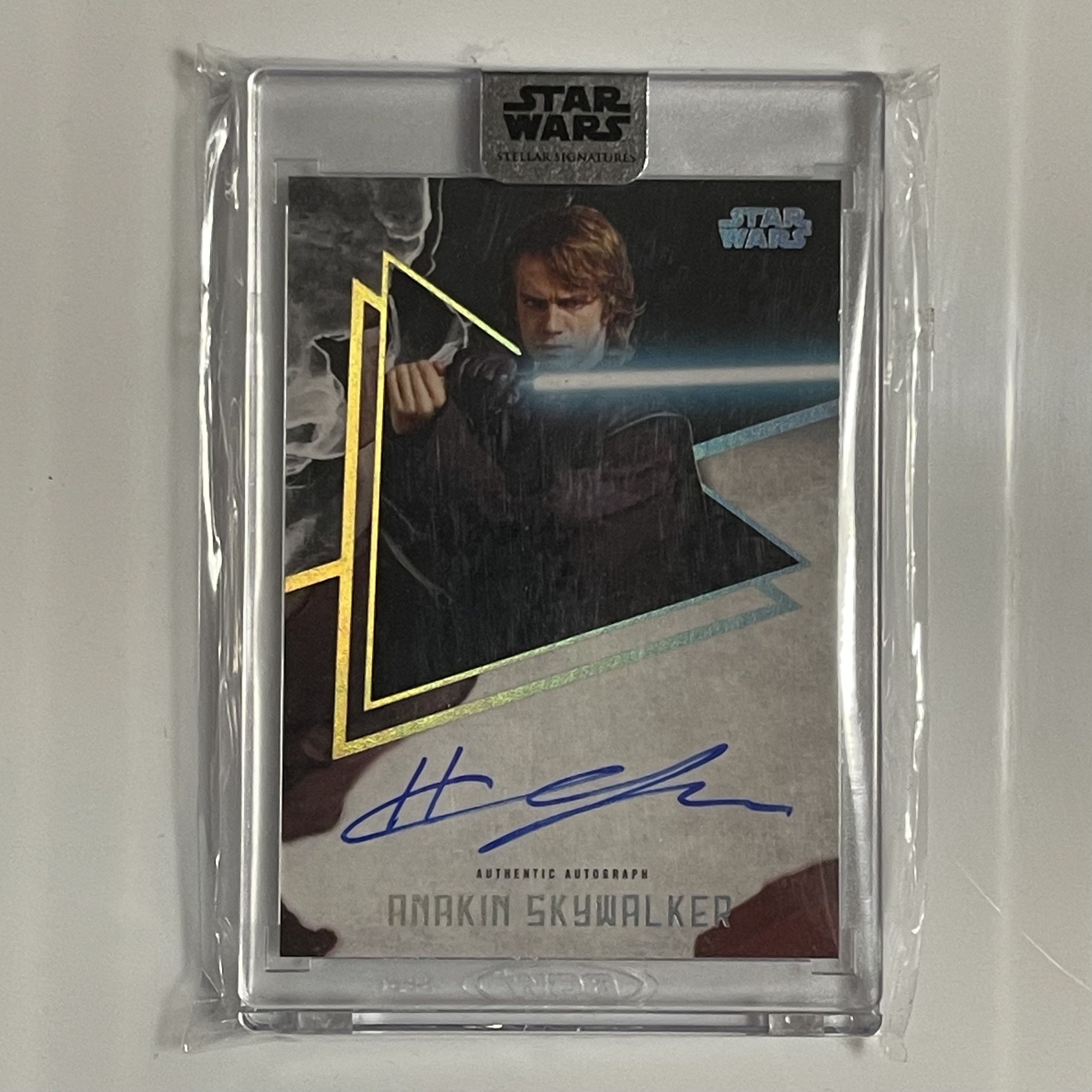 STAR WARS 2021 Stellar Signatures Autograph Hayden Christensen Anakin ...