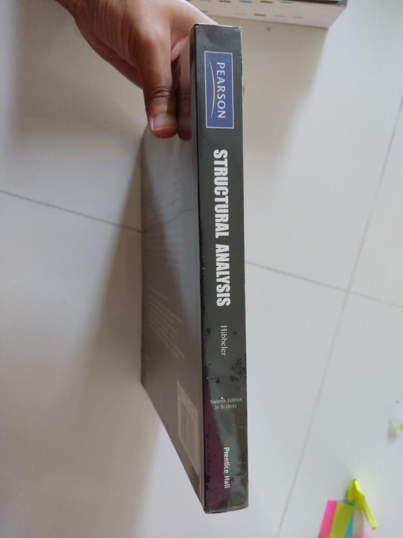 Structural Analysis textbook by RC Hibbeler (7th edition), Hobbies ...