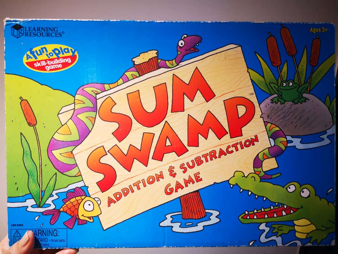 Sum swamp : addition & subtraction game, Hobbies & Toys, Toys & Games ...