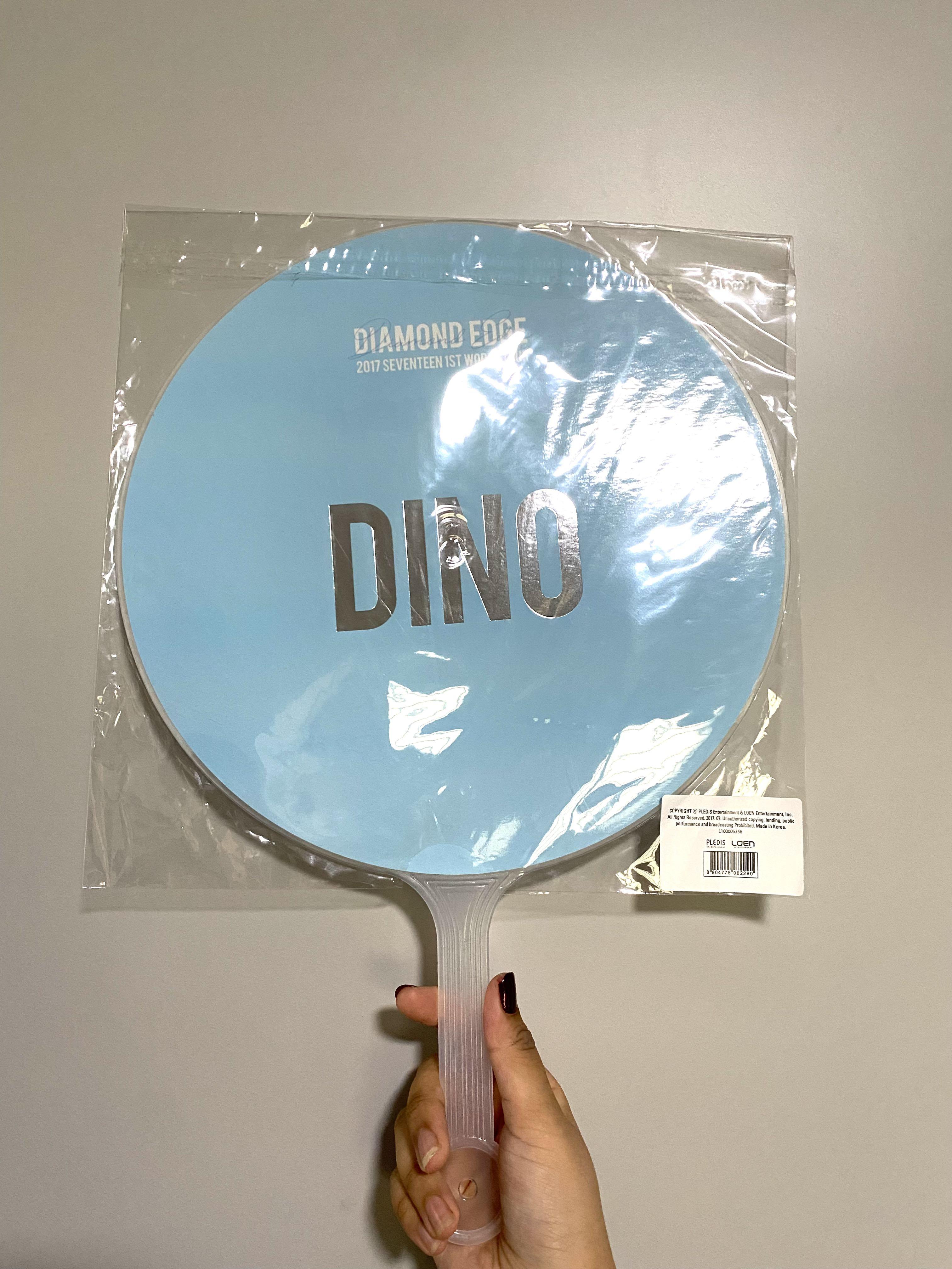SVT DINO DIAMOND EDGE FAN PICKET, Hobbies & Toys, Memorabilia ...