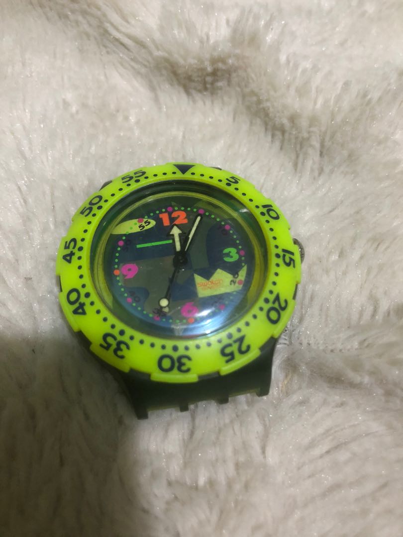 Swatch watch face dial, Men's Fashion, Watches & Accessories, Watches ...