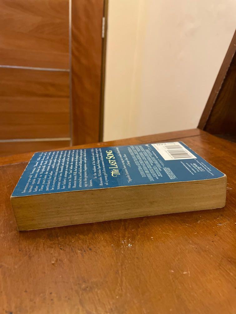 The Last Song by Nicholas Sparks, Hobbies & Toys, Books & Magazines, Fiction & Non-Fiction on ...