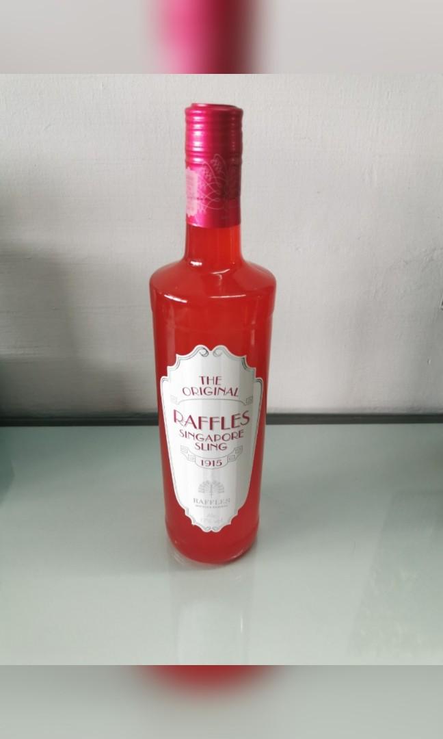 The original Raffles Singapore Sling 1L, Food & Drinks, Beverages on ...