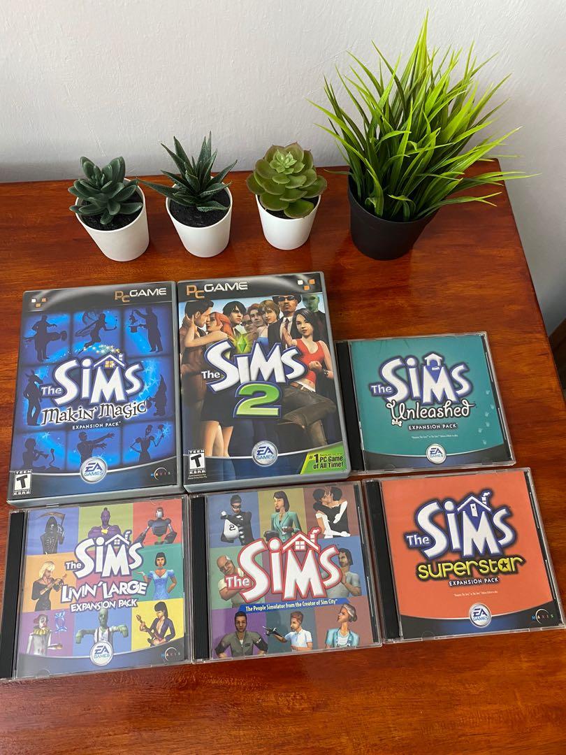 The Sims PC game collection, Video Gaming, Video Games, Others on Carousell