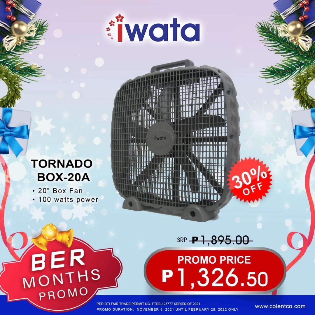 TORNADO BOX-20A PROMO, TV & Home Appliances, Air Conditioning and ...