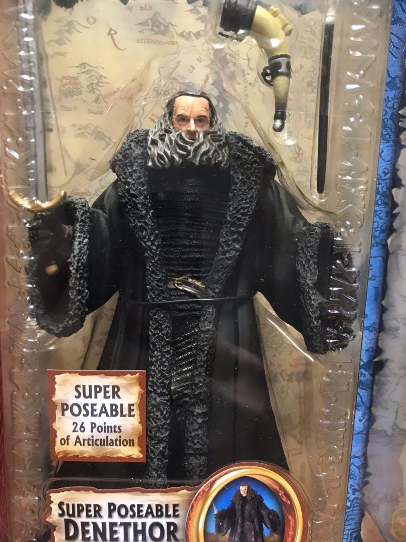 Toybiz Lord of The Rings LOTR Gondor Set Denethor Minas Tirith Citadel ...