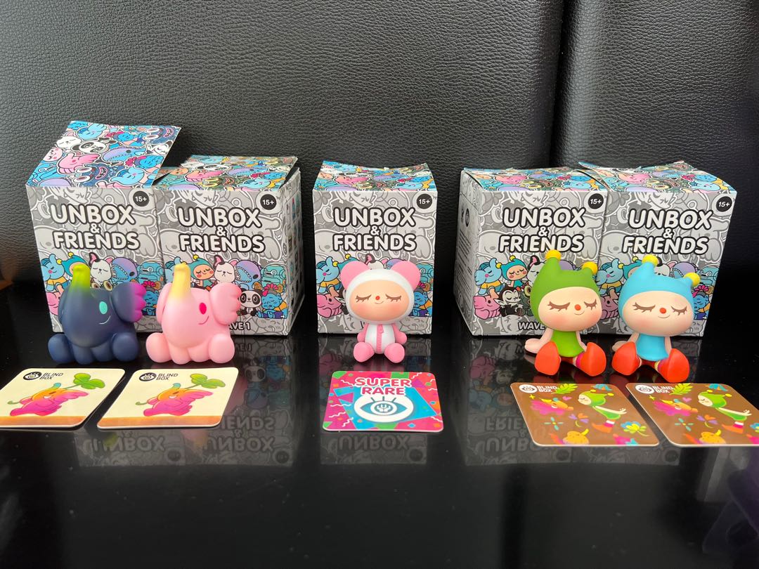 Unbox Industries Unbox & friends wave 1, Hobbies & Toys, Toys & Games ...