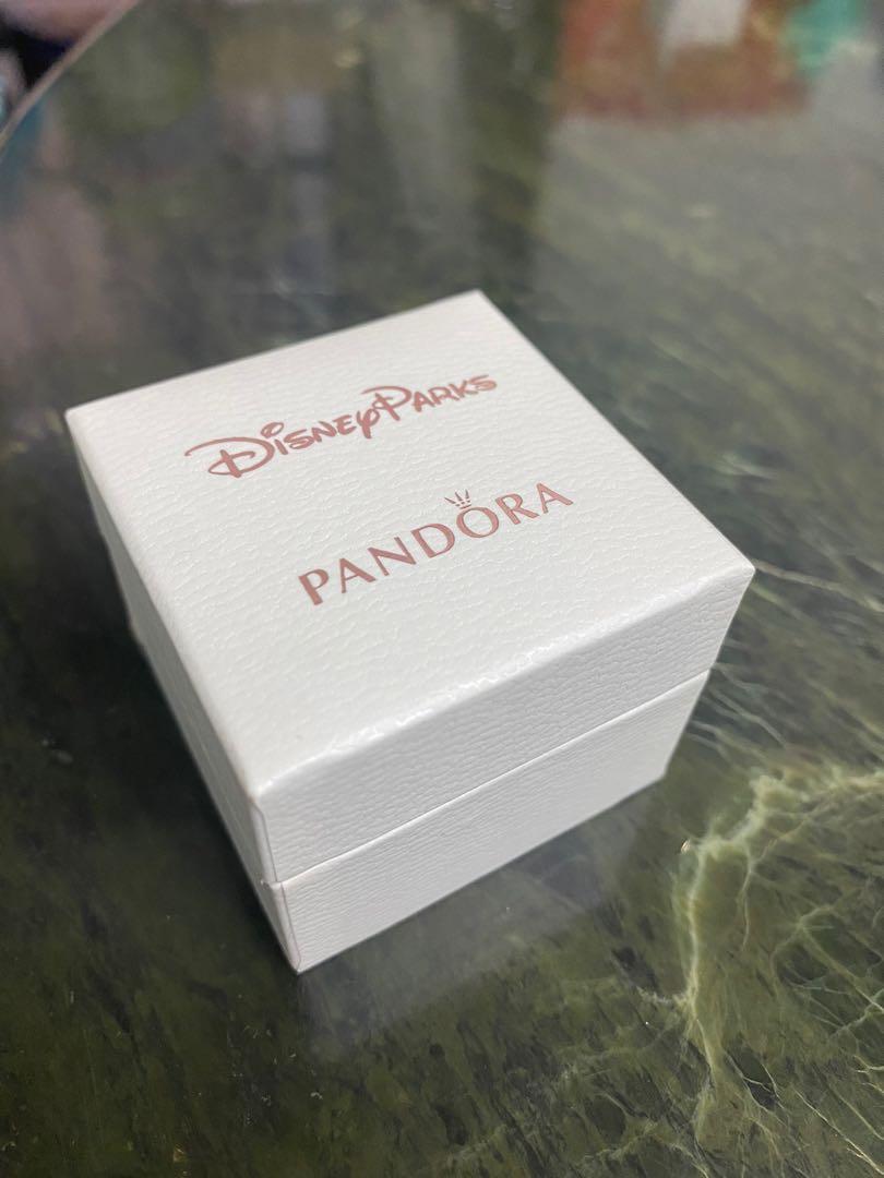 [Unwanted gift] Pandora x Disney Sparkling Leaves Ring, 名牌, 飾物及配件 ...